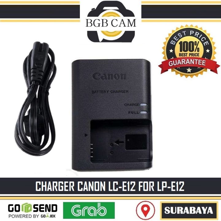 Charger Canon LC-E12 for LP-E12 EOS M10 / M100 / M50 / M200 LCE12 | Lazada Indonesia