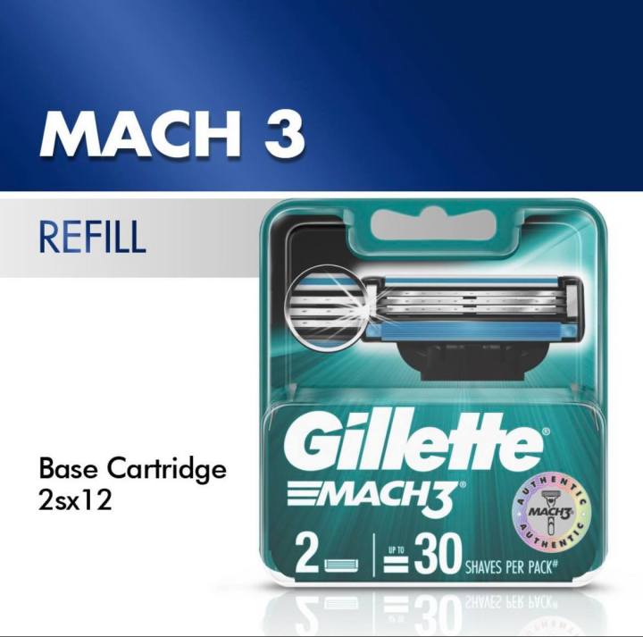 Gillette Mach3 2's Cartridge Refill | Lazada PH