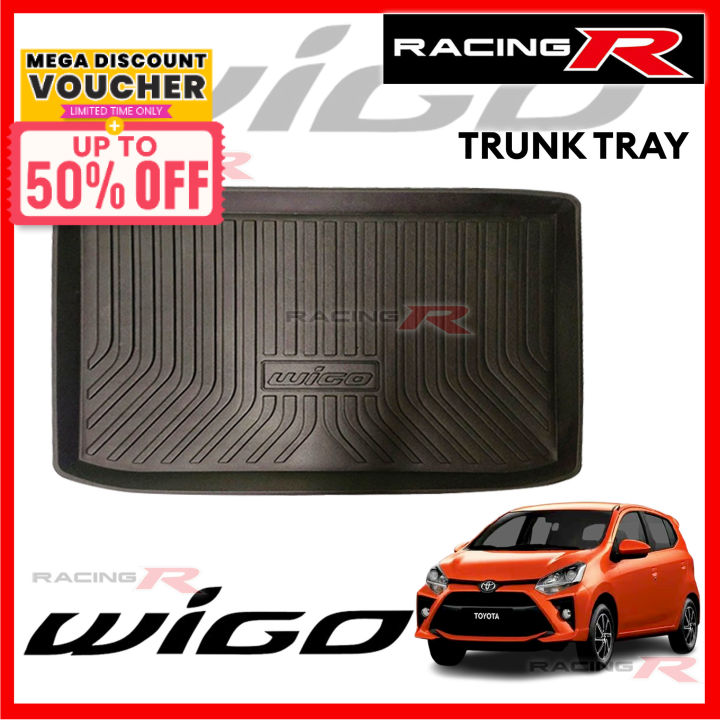Toyota Wigo 2014 to 2022 Rear Cargo Trunk Tray Thailand Quality OEM ...