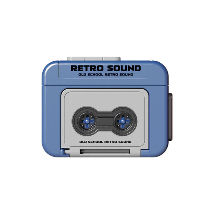 Retro Cassette Recorder Retro Music Machine Vintage Style Mini Music ...