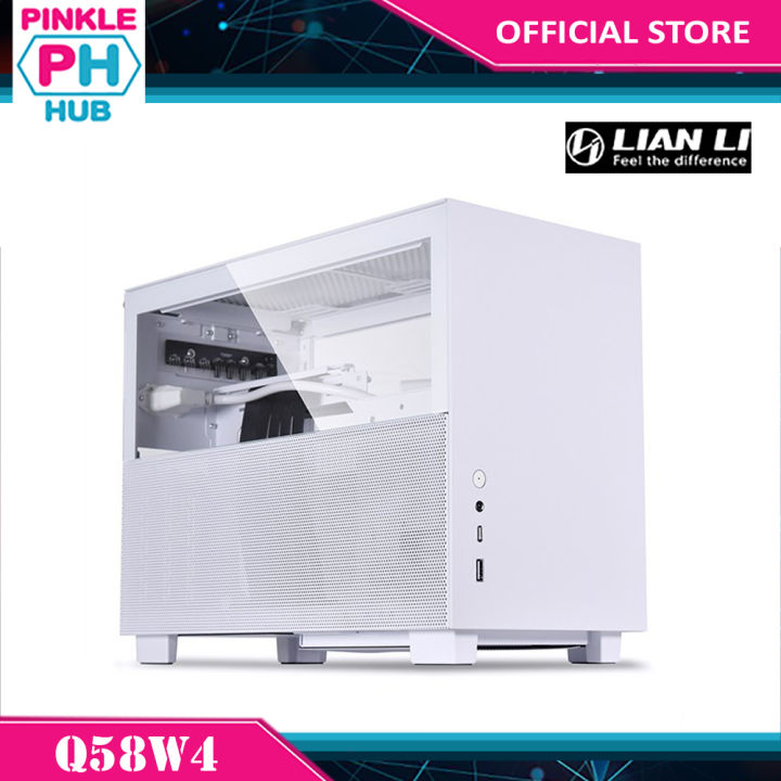 PinkleHub | Lian Li Q58 White PCIE 4 Case (Q58W4) | Lazada PH