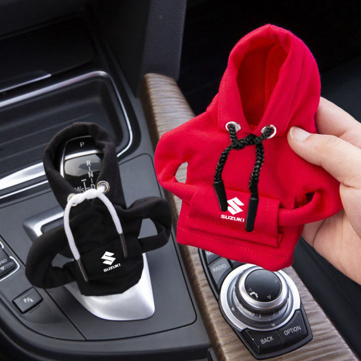 Car Handbrake Sleeve Gear Shift Hoodie Cover Universal Gear Shift Knob ...