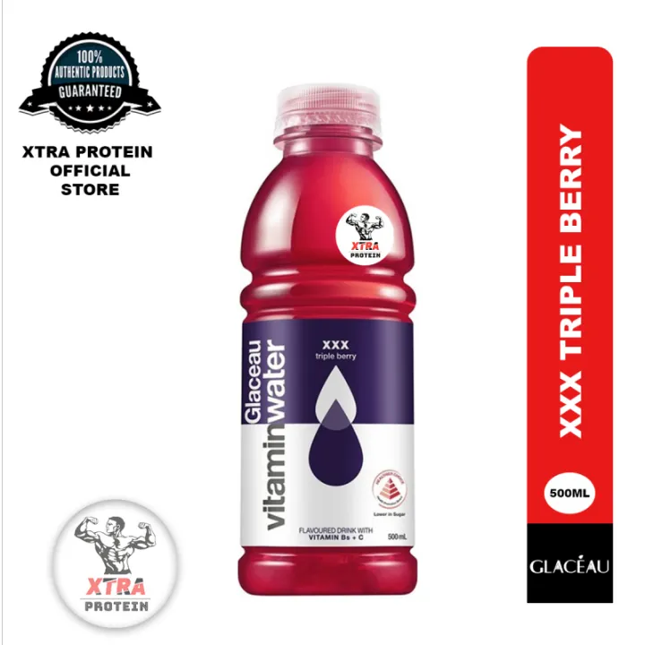 Glaceau XXX Triple Berry Vitamin Water (500ml) 12 Pack | Lazada Singapore