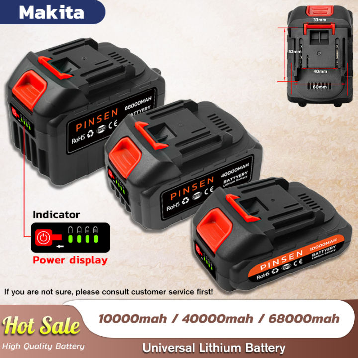 Makita Battery Lithium Battery Li-lon For Cordless Electric Drill Grass ...
