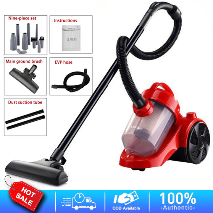 Vacuum cleaner household nine-piece powerful high-power vacuum cleaner ...