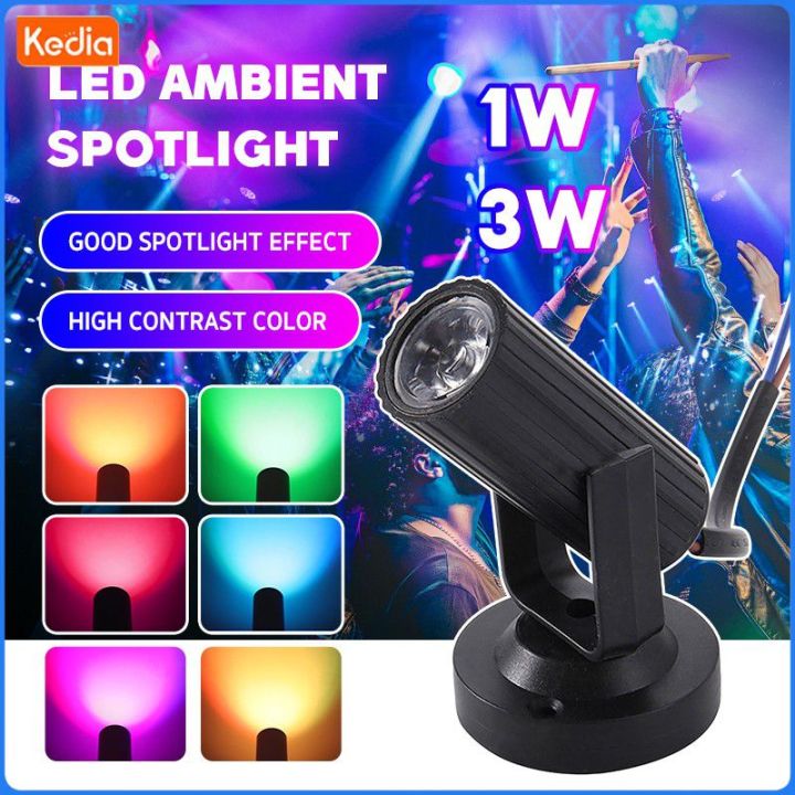 【Free Shipping 】1W LED Beam Light Spotlight Effect Stage Lighting Lamp ...