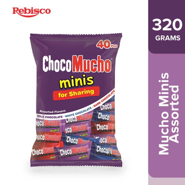 Choco Mucho Minis Assorted 40s | Lazada PH