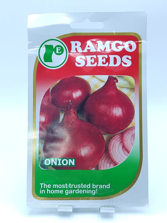 RAMGO RED CREOLE RED ONION SEEDS ORIGINAL PACK (3 GRAMS) | Lazada PH