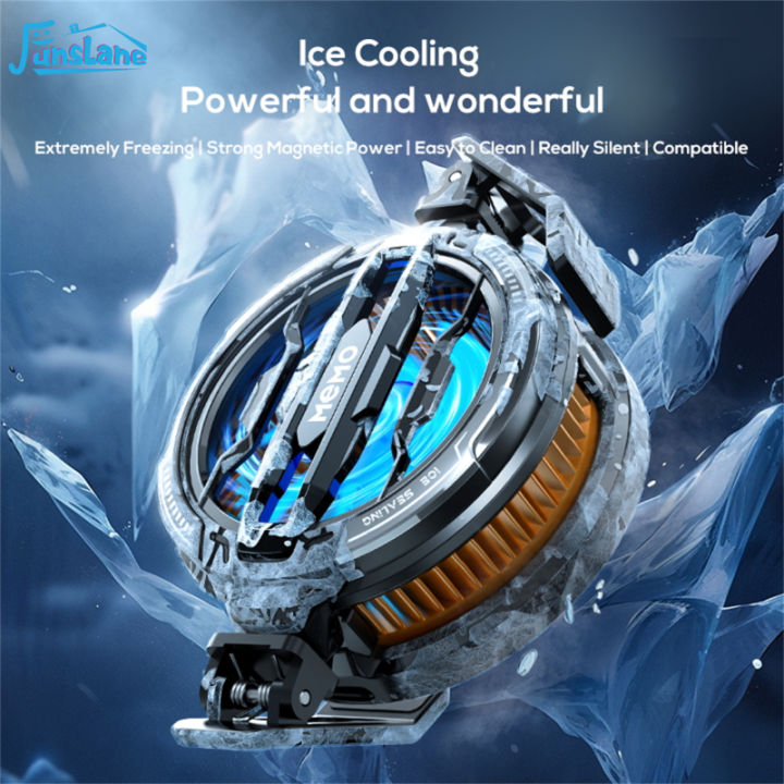 FunsLane CX07 Cell Phone Cooler Mobile Phone Magnetic Radiator Cooling ...
