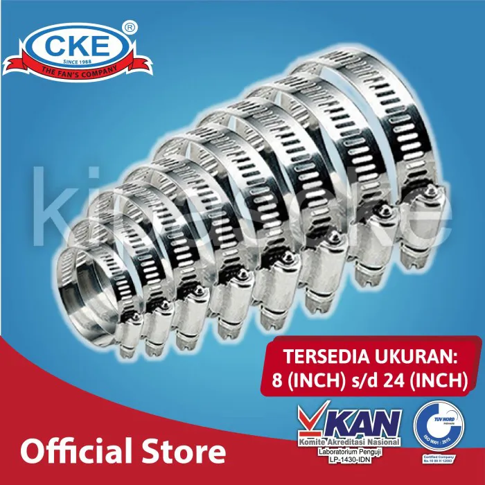 Kleman 14 "/ klem 14 inch (350 mm) Klem Stainless Klem Selang/Flexible ...