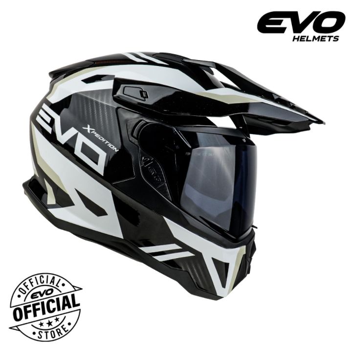 Free shipping 】EVO Dx-7 Xpedition Dual Sport Full Face Motorcycle ...