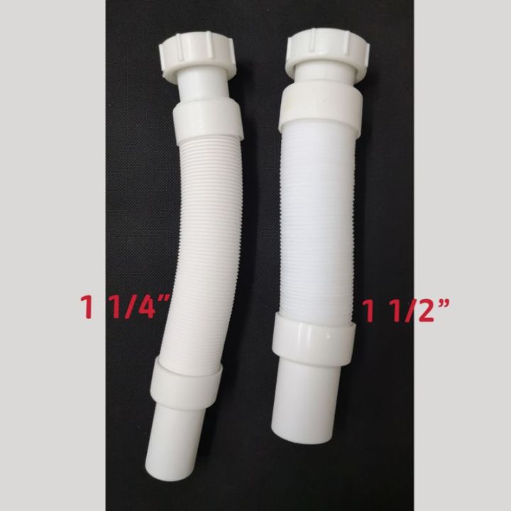 PVC Flexible Bottle Trap / Basin Trap （1 1/4” or 1 1/2”） | Lazada