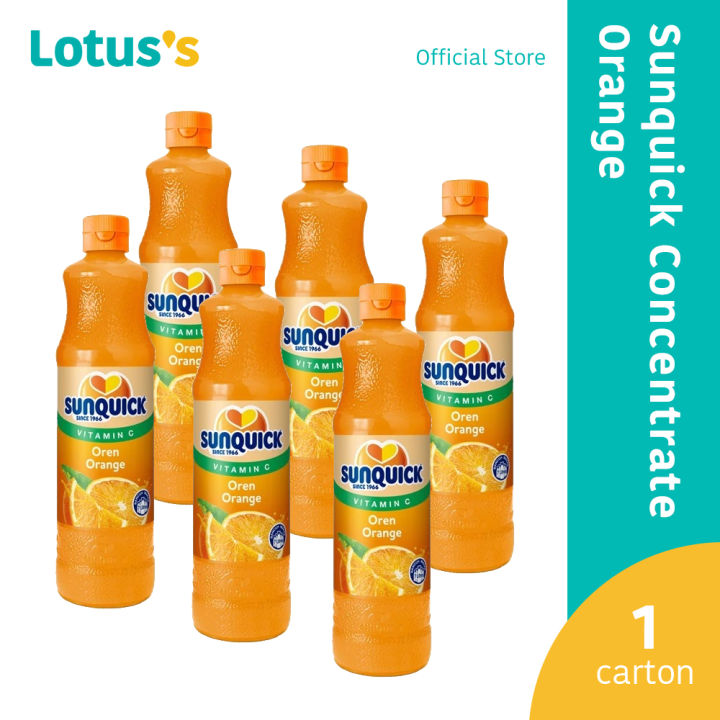 Sunquick Concentrate Orange 700ml x 6 bottles (1 Carton) | Lazada