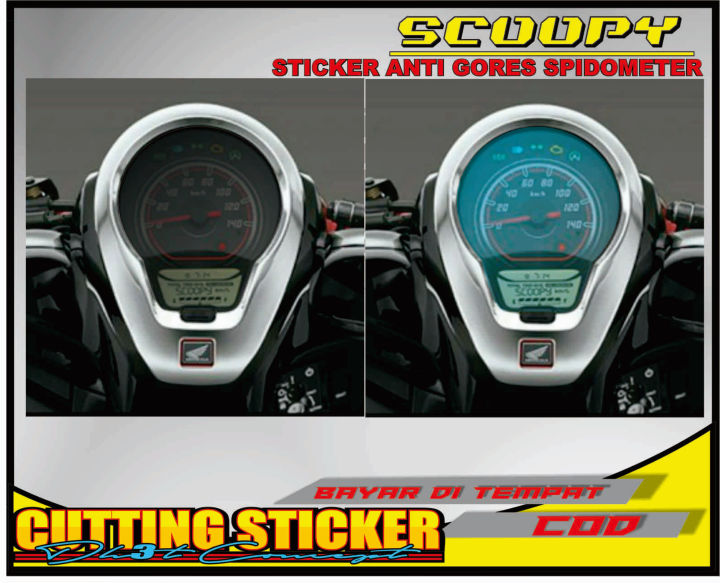 Stiker Speedometer Scoopy New Stiker Pelindung Speedometer Scoopy 2021 ...