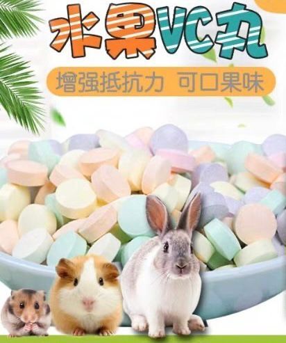 Small Animal Vitamin Pill - Hamster Rabbit Chinchilla Guinea Pig ...