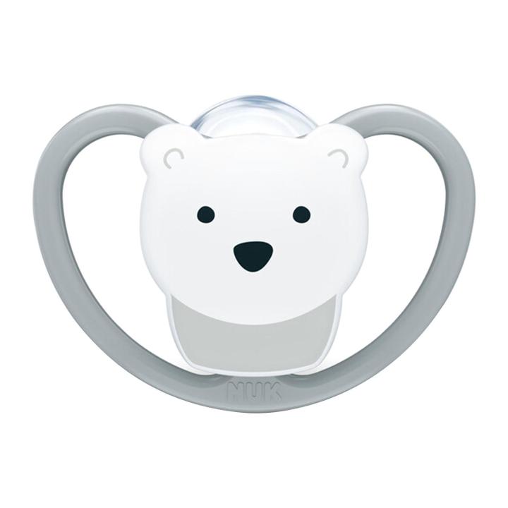 NUK Space Silicone Soother Pacifier 1PCS Perbox - 6-18 Months Made in ...