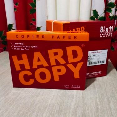 Hard Copy Short, A4 Bond Paper | per Ream of 500 sheets | Lazada PH