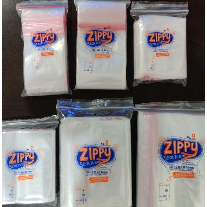 Zippy Ziplock Resealable Seal it Bags 100 pcs per pack | Lazada PH