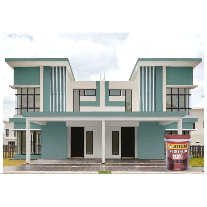 JOTUN TOUGH SHIELD MAX EXTERIOR 5L (PART 1/6) Cat Dinding Luar Rumah ...