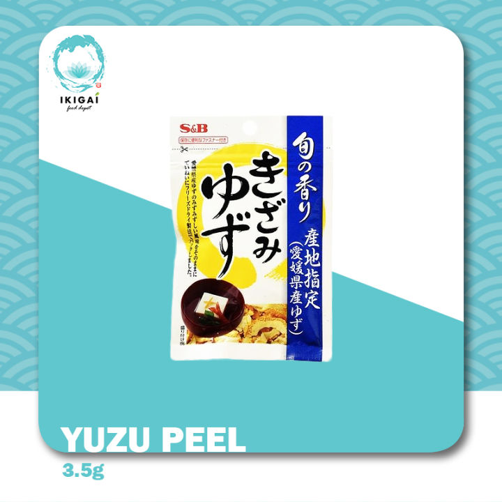 S&B Kizami Yuzu (Dried Yuzu Peel) 3.5G | Lazada PH