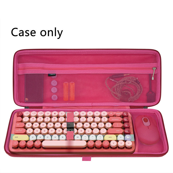 Geekria 75% Keyboard Case, Hard Shell Travel Carrying Bag for Compact ...