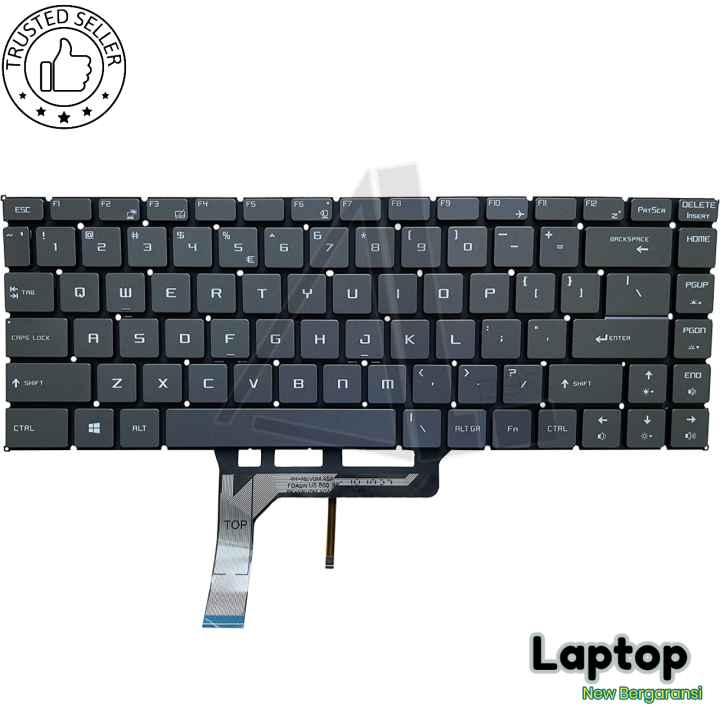 Laptop Keyboard MSI GF63 8RC MSI GF63 8RD MSI Keyboard Laptop Black ...