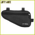 Lofty White กระเป๋าจักรยานกันน้ำกระเป๋าจักรยานสามเหลี่ยมกระเป๋าเฟรมจักรยานเสือภูเขากระเป๋า ...