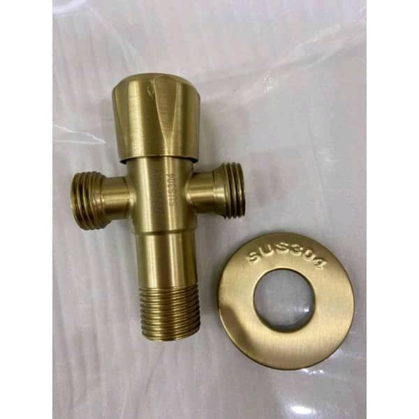 304 Angle Valve Gold Stainless | Lazada PH