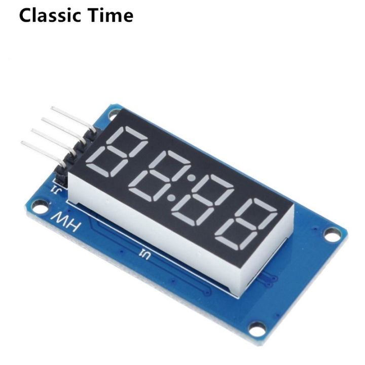 1pcs 4 Bit TM1637 7 Segments Digital Display Tube Red 4-Digit LED Display Module Board For ...