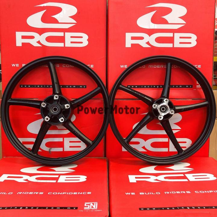🔥READY STOCK🔥 RCB SP522 Sport Rim Y15ZR Y15 ( 4Hole ) w/ Bearing & Bush Racing Boy [ 💯% Original ...