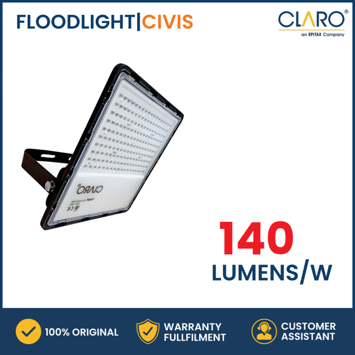 CLARO FLOOD LIGHT CIVIS MODEL FLCC SERIES SAMSUNG LED IP66 WATER ...