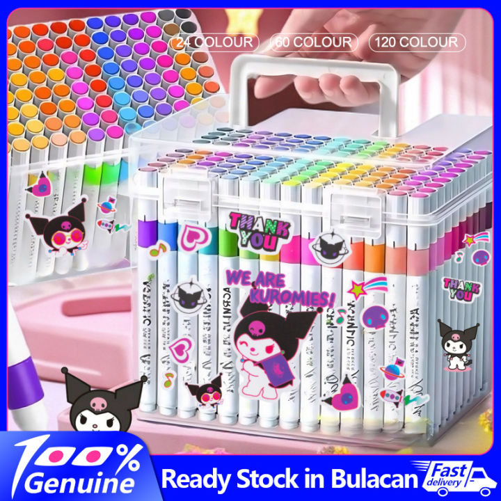 [🇵🇭 Stock&COD] Sanrio Kuromi Acrylic Marker Pen Set Color Marker Set ...