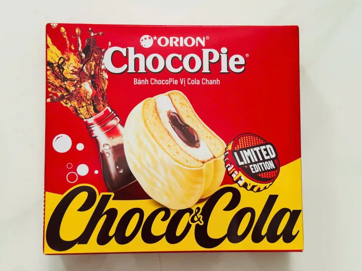 Hộp 12 gói Bánh ChocoPie vị Cola Chanh 360g | Lazada.vn