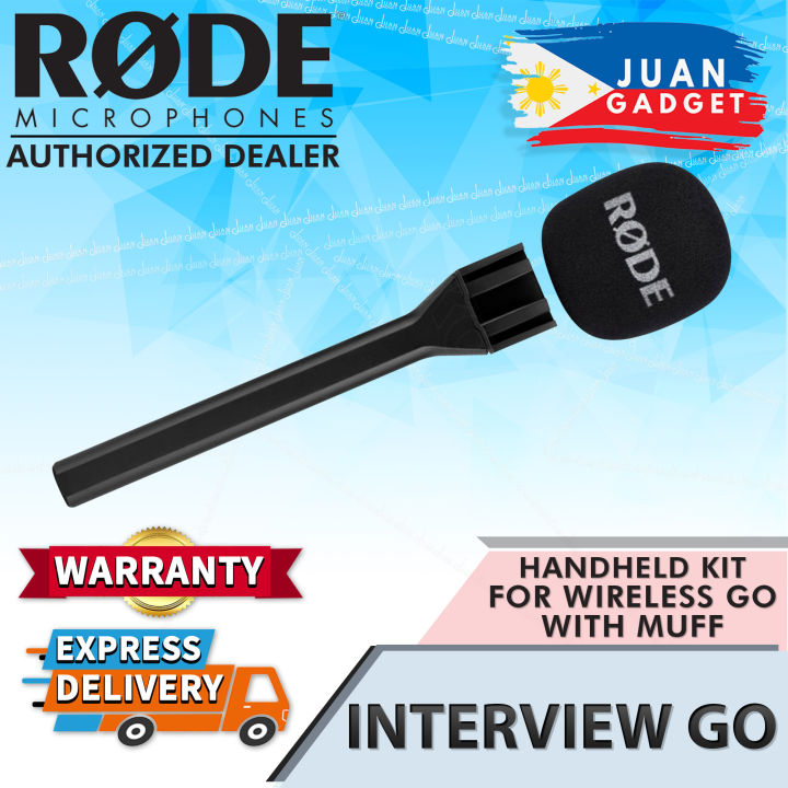 RODE Interview Go Handheld Mic Adapter for the Wireless GO (Black) | JG ...