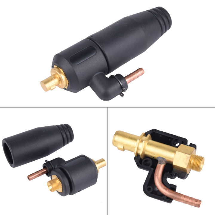 TIG Welding Power Cable Quick Convert Connector M12*1.0 Gas Adapter ...