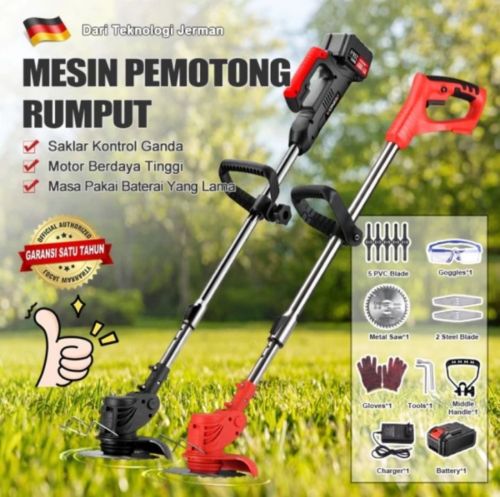 Mesin Potong Rumput Pemotong Rumput Listrik Pemangkas Rumput dengan ...