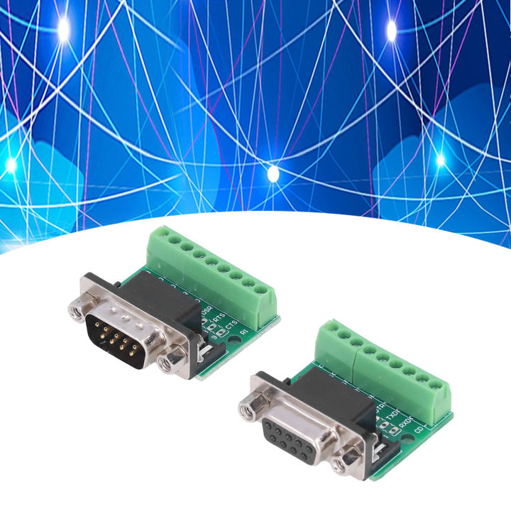 Male Female Screw Terminal 1 Pair Of Module 9 Pin High Conversion ...