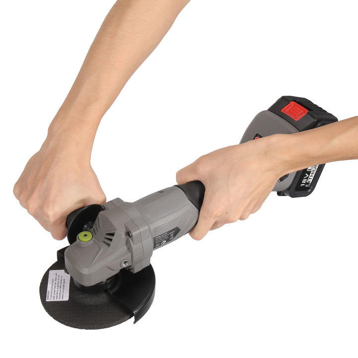 Drillpro 20V Brushless Angle Grinder Tool Electric Cordless Grinding ...