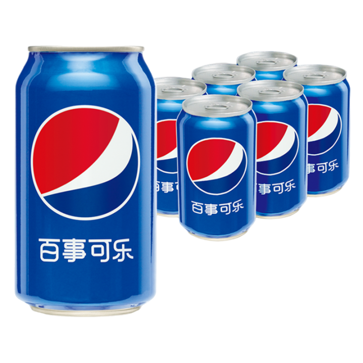 Pepsi original soda carbonated drinks 330ml*6 cans. | Lazada PH
