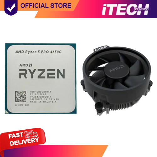 BRANDNEW AMD RYZEN 5 4650G/3.7GHZ/6CORE/12THD/AM4/ORIGINAL FAN/TRAY ...