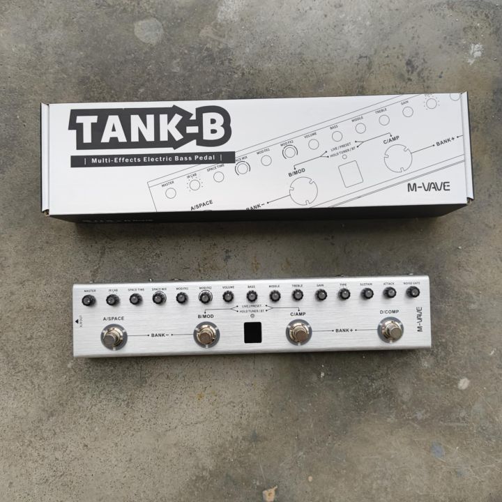 MVAVE TANK B BASS GUITAR MULTI EFFECTS | Lazada PH