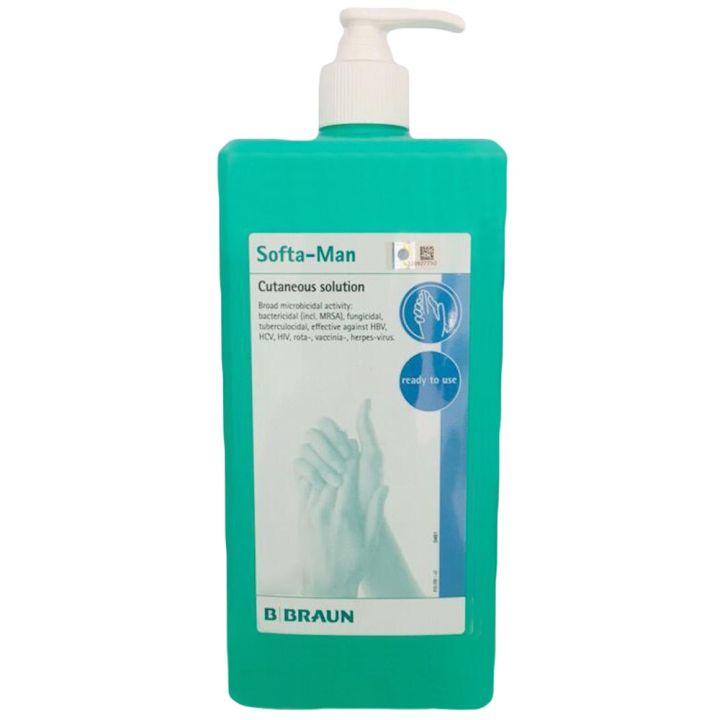 [500Ml X 2 ] B Braun Softa-Man Hand Sanitizer 500ml x 2 ( BBraun Softa ...