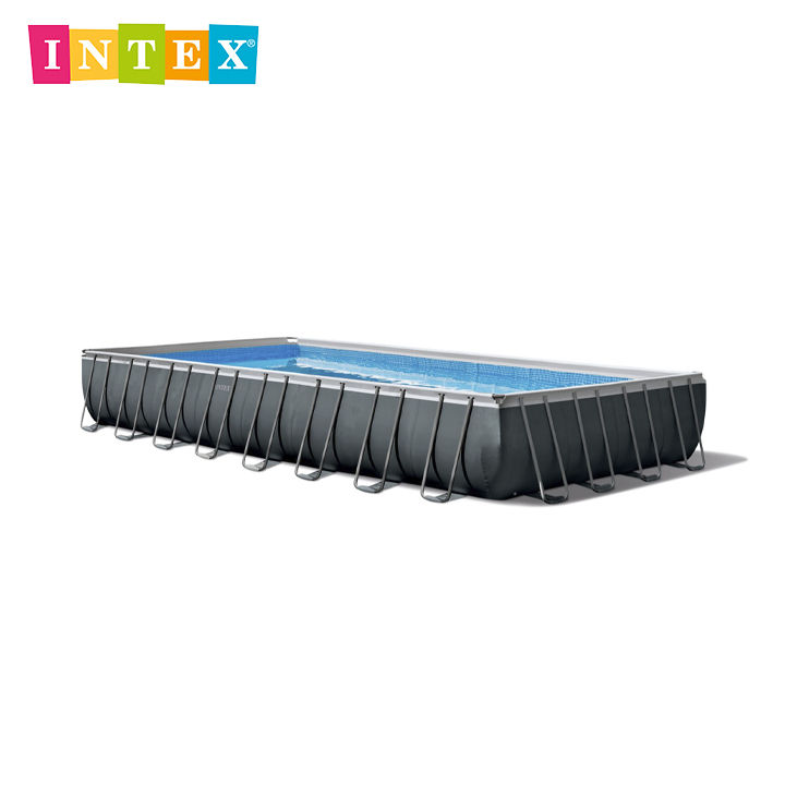INTEX® 26378 Ultra Xtr Rectangular Frame Pool Set (9.75M x 4.88M x 1 ...
