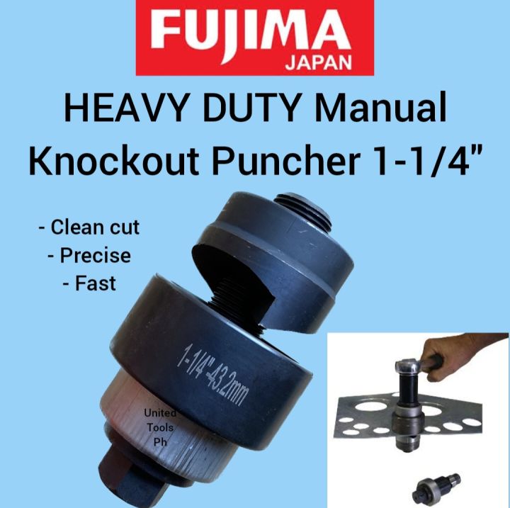 FUJIMA Japan Heavy Duty Manual Knockout Puncher 1-1/4" | Lazada PH
