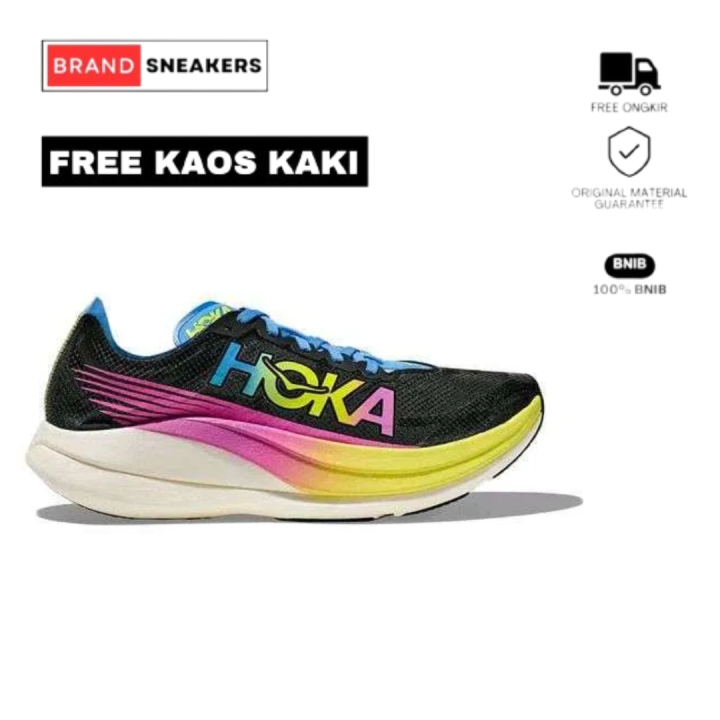 RUNNING SHOES ROCKET X2 - BLACK / MULTI | Lazada Indonesia
