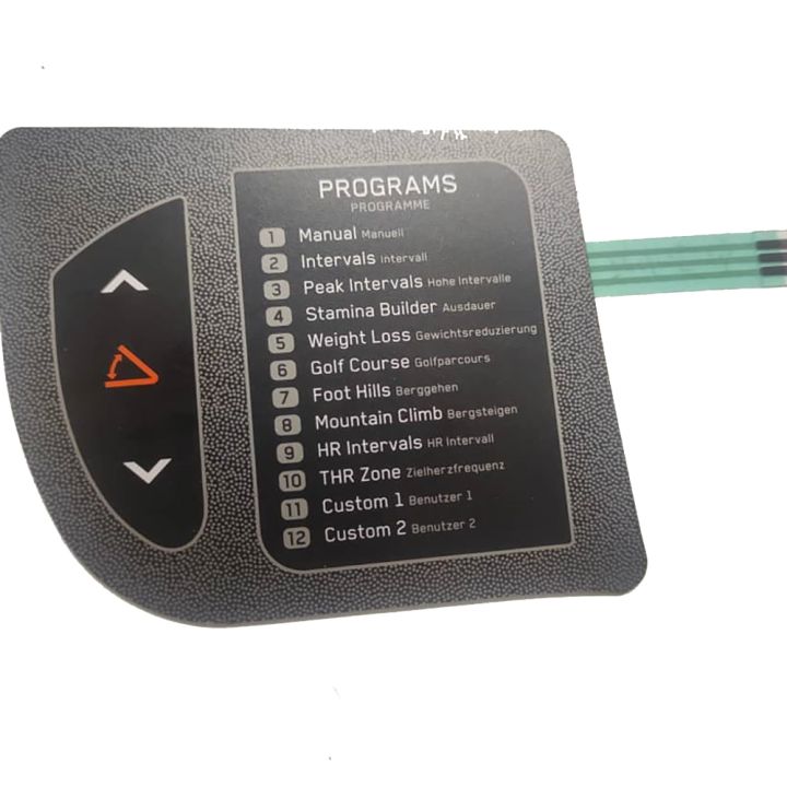 New Incline Keypad Lift Function Button For Treadmill Elite T3000 ...