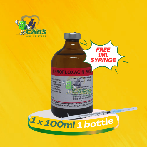 ENROFLOXACIN 20% | INJECTION | FOR ANIMALS | 100 ml | Lazada PH