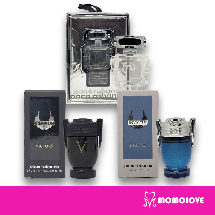 MINIATURE PACO RABANNE FOR MEN INVICTUS LEGEND/ VICTORY / PHANTOM 5ML ...