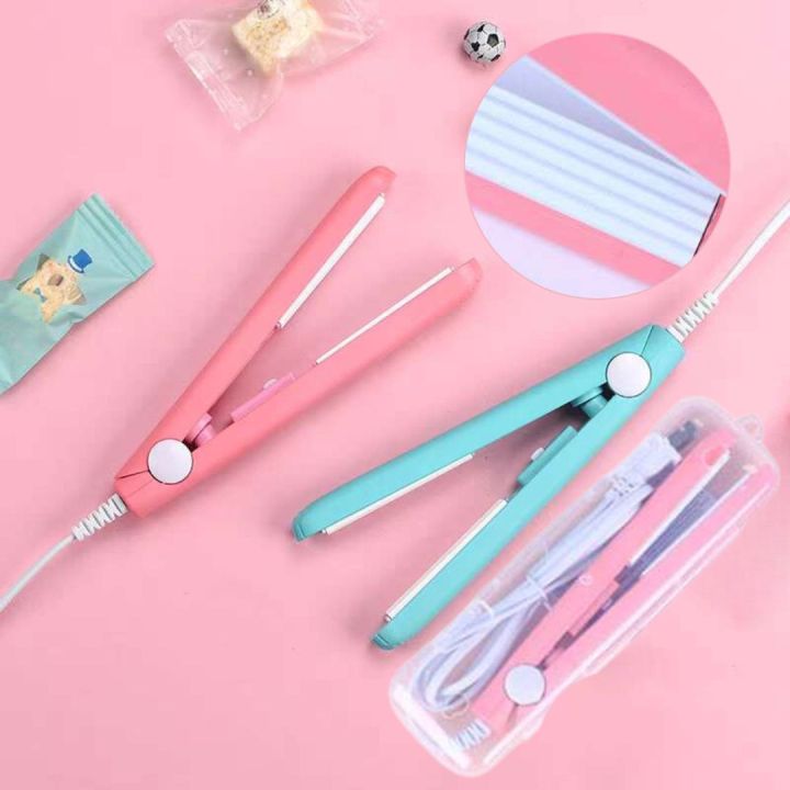 FP1677 (1) Mini Cute Electric Sealer Machine For Plastic Mini Plastic ...