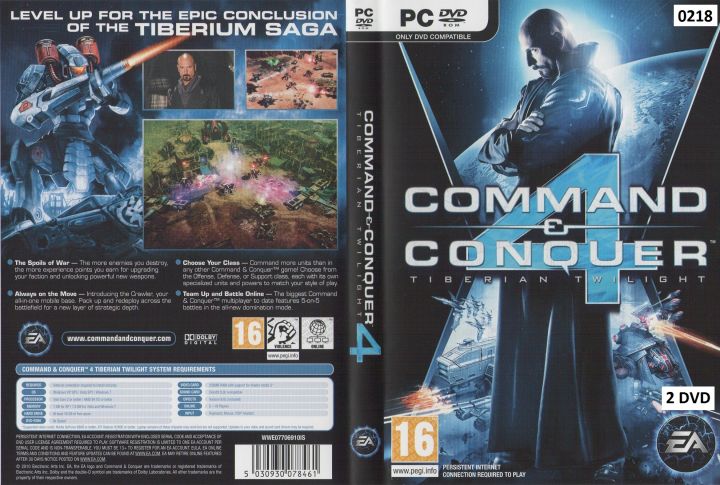 (PC DVD) Command & Conquer 4 Tiberian Twilight | Lazada